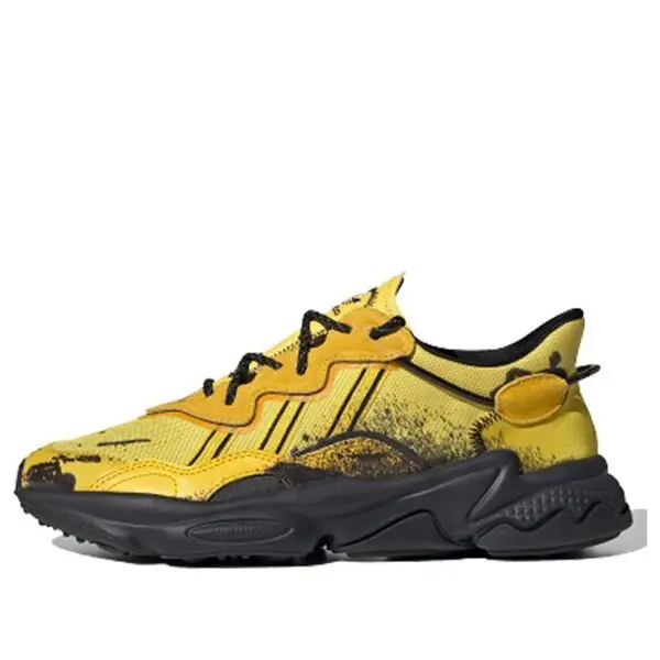 Adidas Angel Chen X Ozweego "black Equipment Yellow - Yellow/black