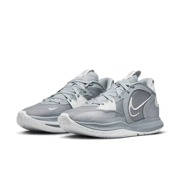 Nike Kyrie Low "wolf Grey" Basketball Sneakers - Gray/white