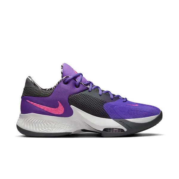 Nike Zoom Freak 4 Nrg "lightning" Athletic Sneakers - Purple/black