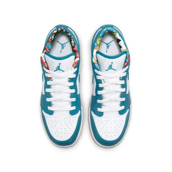 JORDAN 1 Low Se "barcelona" Sneakers - Blue/white