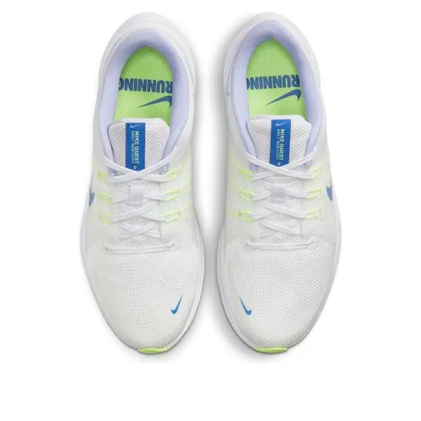 Nike Quest 4 Athletic Sneakers - White/blue/yellow