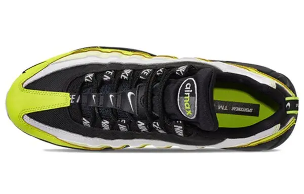 Nike Max 95 Premium Sneakers - Volt/black-volt Glow-barely Volt
