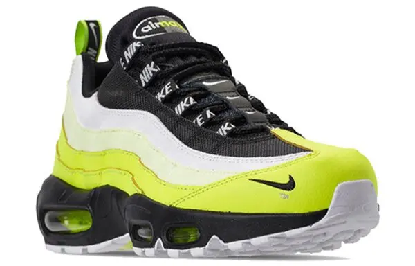 Nike Max 95 Premium Sneakers - Volt/black-volt Glow-barely Volt