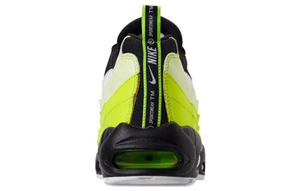 Nike Max 95 Premium Sneakers - Volt/black-volt Glow-barely Volt