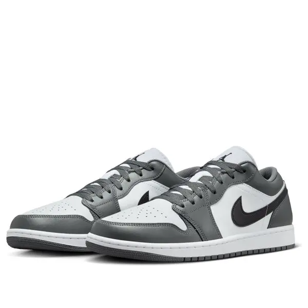 JORDAN 1 Low "white Iron Grey - Iron Grey/white/black
