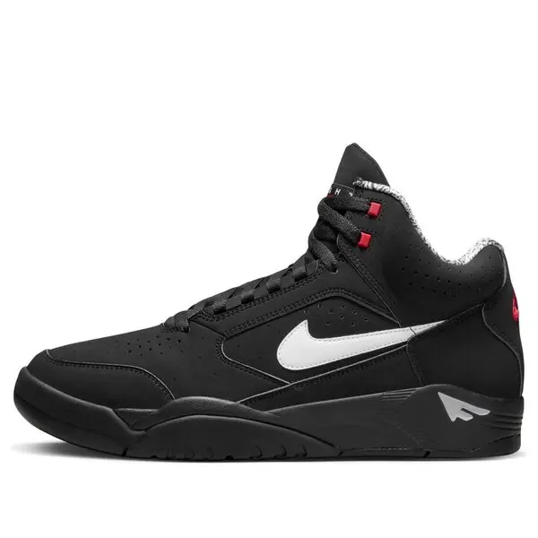 Nike Flight Lite Mid Sneakers - Black/white/varsity Red