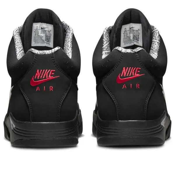 Nike Flight Lite Mid Sneakers - Black/white/varsity Red