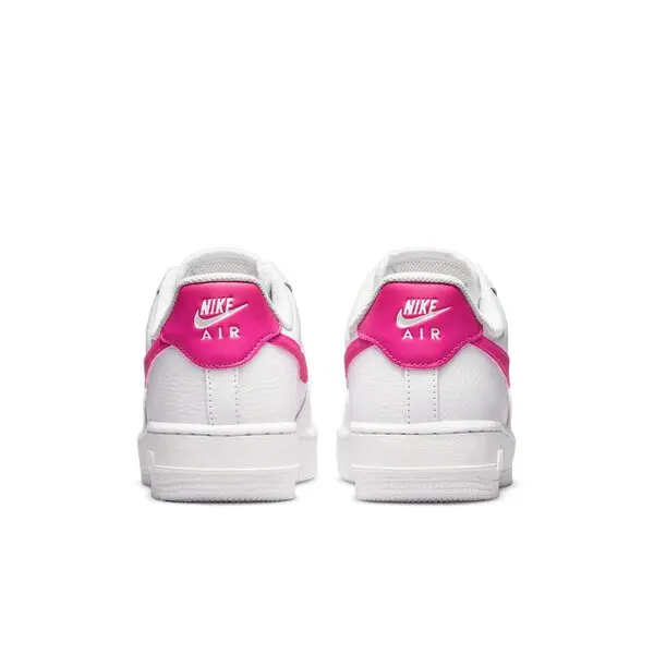 Nike Force 1 '07 Low Top Sneakers - White/pink
