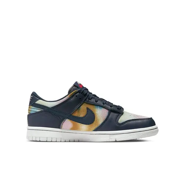 Nike Dunk Low Se "graffiti Obsidian" Sneakers - Blue/pink