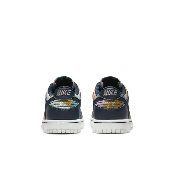 Nike Dunk Low Se "graffiti Obsidian" Sneakers - Blue/pink