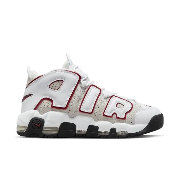 Nike More Uptempo '96 Sneakers - White/red