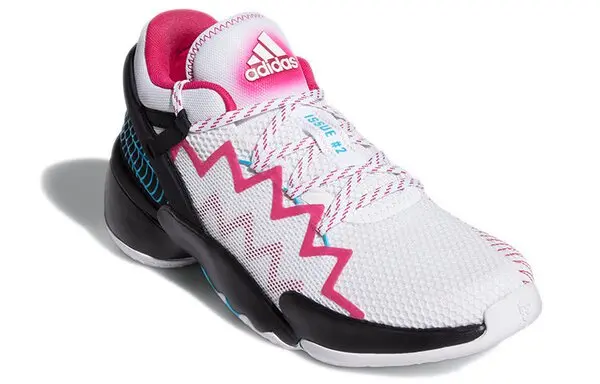 Adidas Marvel X D.o.n. Issue #2 Gca 'spidey Sense' Sneakers - White/black/red