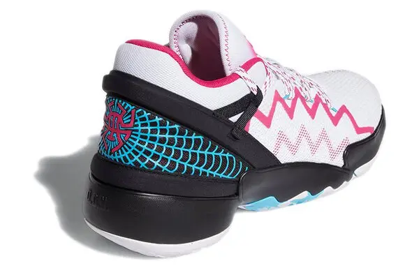 Adidas Marvel X D.o.n. Issue #2 Gca 'spidey Sense' Sneakers - White/black/red