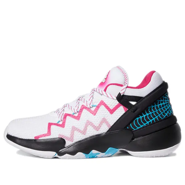 Adidas Marvel X D.o.n. Issue #2 Gca 'spidey Sense' Sneakers - White/black/red