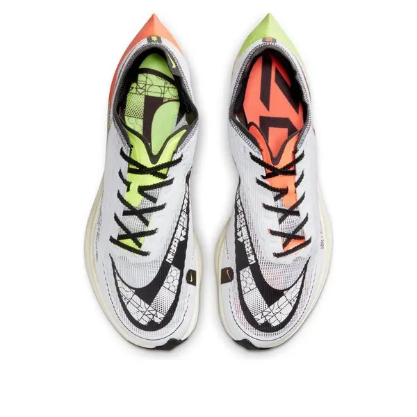 Nike Zoomx Vaporfly Next% 2 "mismatch" Athletic Sneakers - Grey/orange