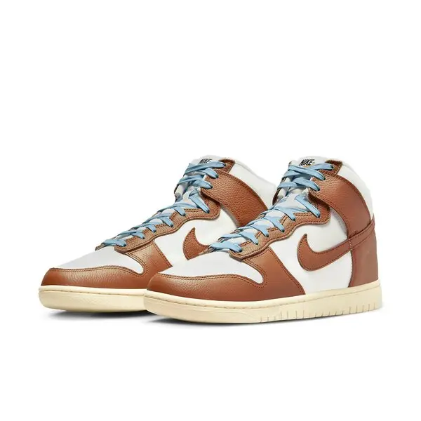 Nike Dunk High Vintage Certified Fresh Pecan - White/brown/blue