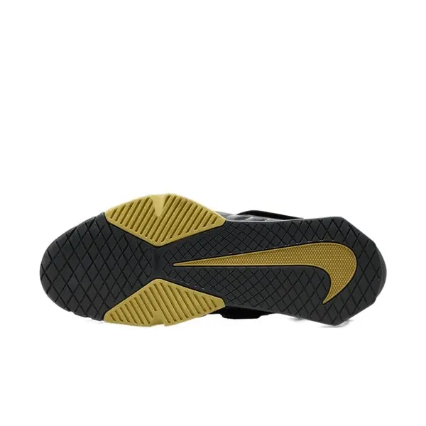 Nike Savaleos "black Gold" Athletic Sneakers - Black/gold