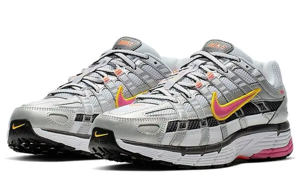 Nike P-6000 Athletic Sneakers - Silvergray