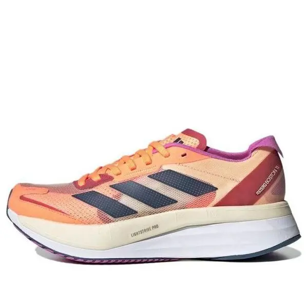 Adidas Adizero Boston 11 Sneakers - Orange/blue/red