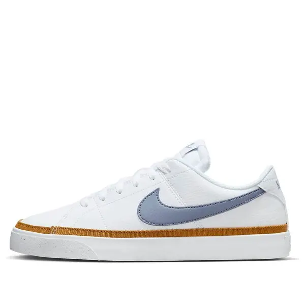 Nike Court Legacy Next Nature Sneakers - White/blue/browm