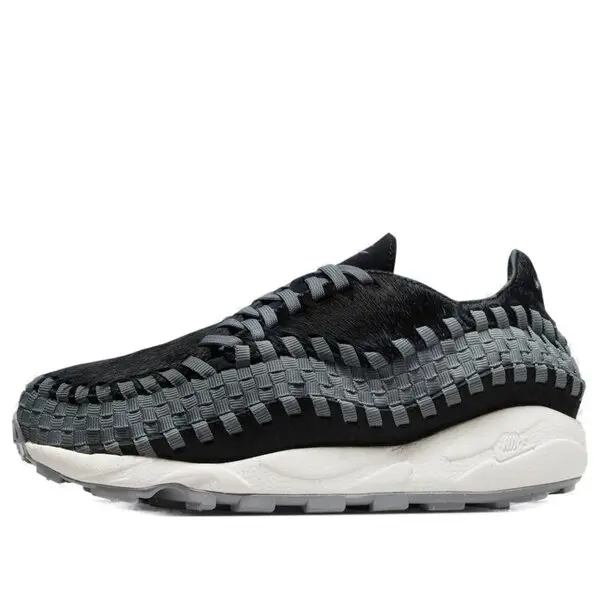 Nike Footscape Woven Sneakers - Black/smoke Grey-sail