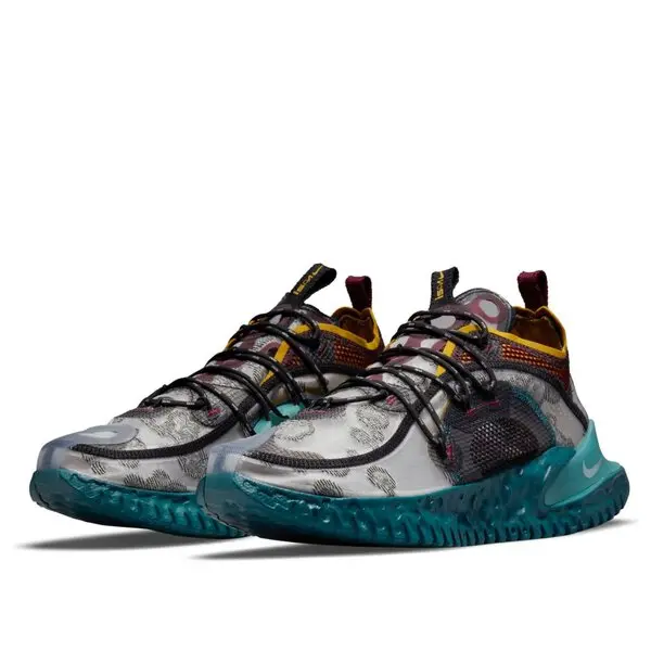 Nike Ispa Flow 2020 'dark Teal Green' Sneakers - Grey/blue