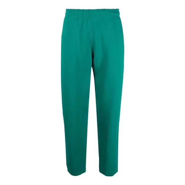 Nike Logo Embroidered Casual Solid Color Sports Pants/trousers/joggers Green - Multi-color
