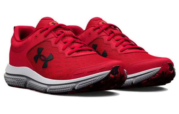 Under Armour Charged Assert Sneakers - Red/black