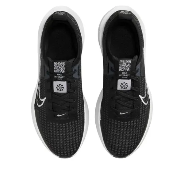 Nike Interact Run Sneakers - Black/anthracite/white