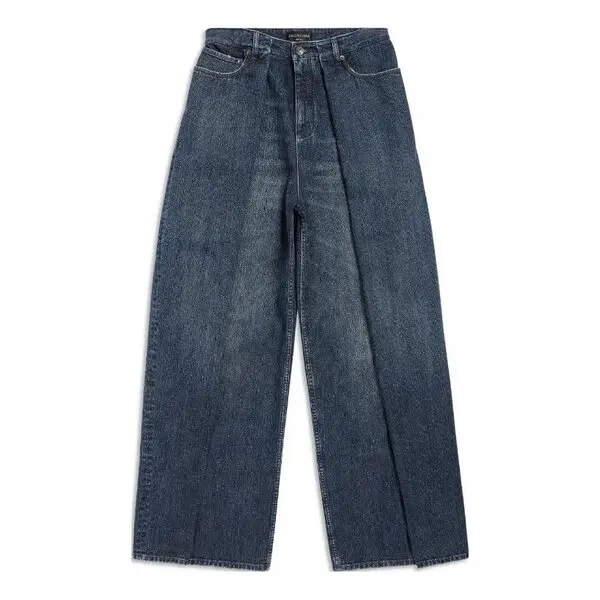 Balenciaga Double Side Pants - Dark Blue