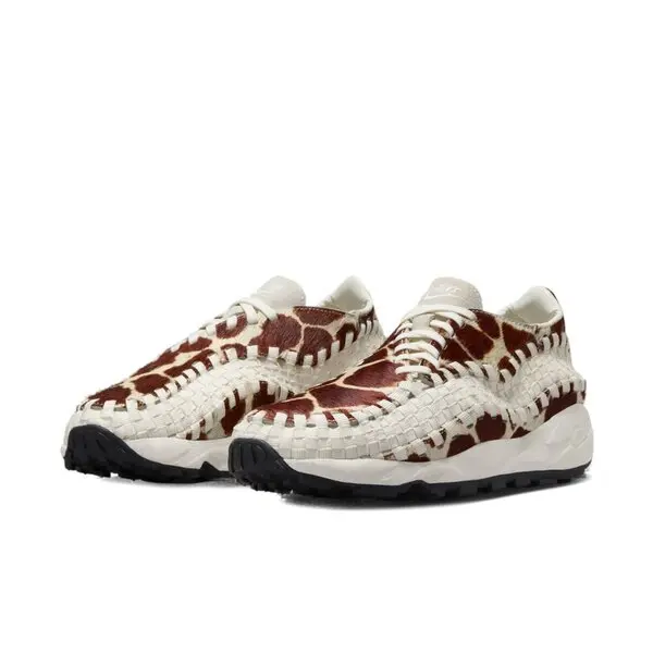 Nike Footscape Woven "cow Print" Sneakers - Sail/sail/black