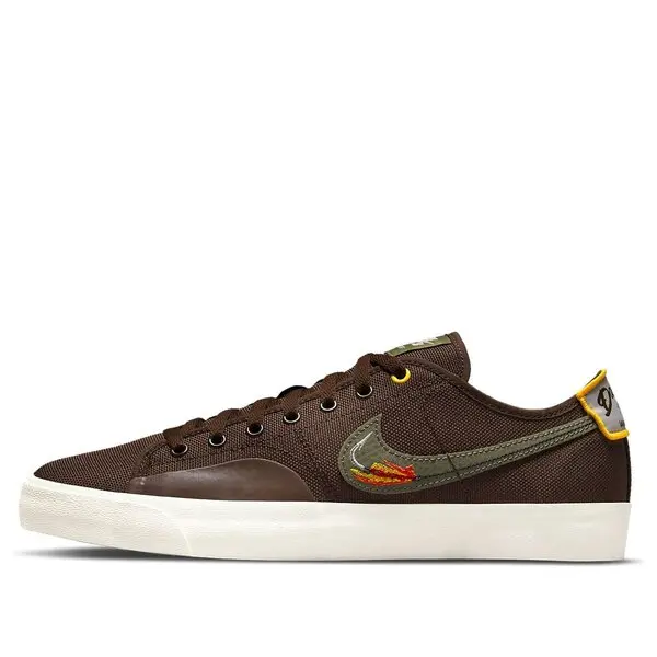 Nike Blazer Court Sb "baroque " Sneakers - Brown