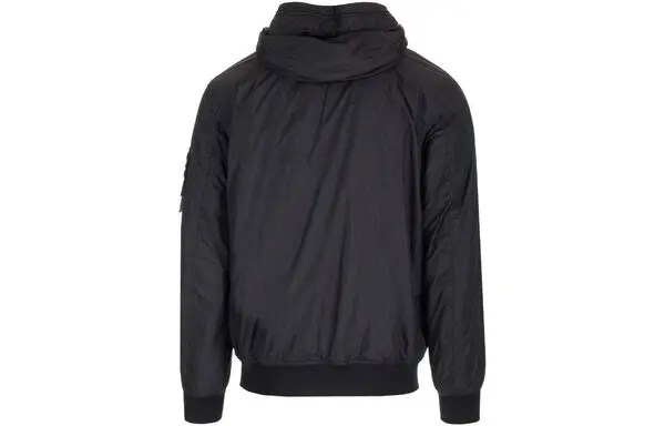 Stone Island Garment Dyed Crinkle Reps Ny Jacket - Black