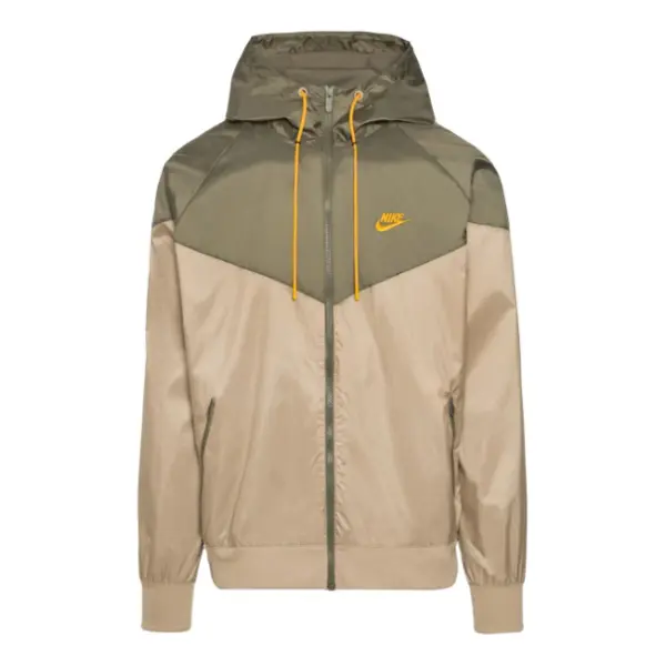 Nike Windrunner Hooded Jacket - Khaki/olive
