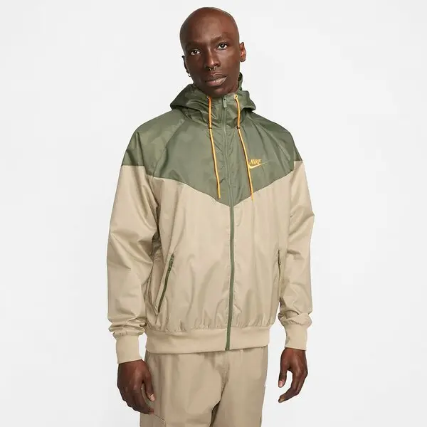 Nike Windrunner Hooded Jacket - Khaki/olive