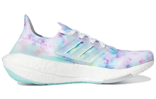 Adidas Ultraboost 21 Tie-dye Athletic Sneakers
