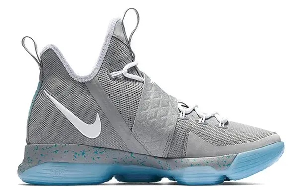 Nike Lebron 14 Mag High Top Sneakers - Silverwhite