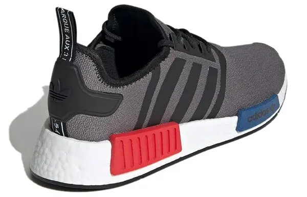 Adidas Nmd_r1 'grey Og' Sneakers - Black/gray/red