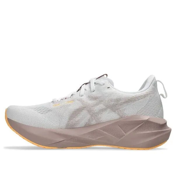 Asics Novablast Wide Athletic Sneakers - White/fawn