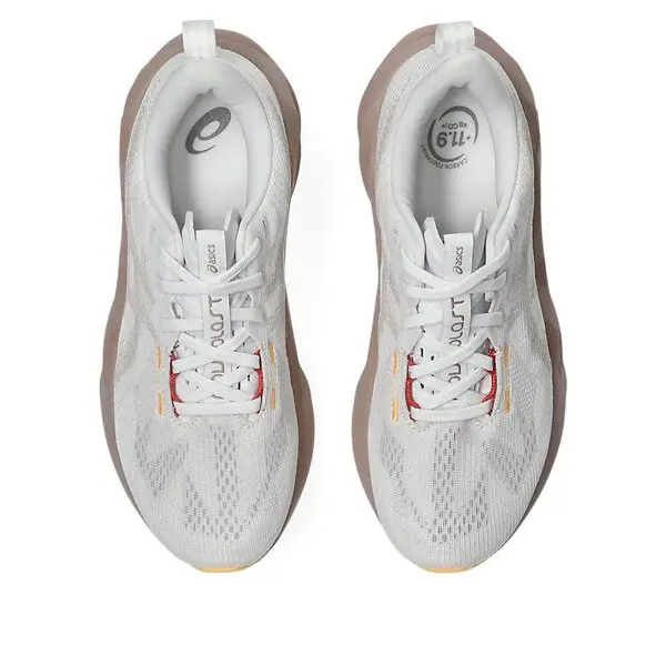 Asics Novablast Wide Athletic Sneakers - White/fawn