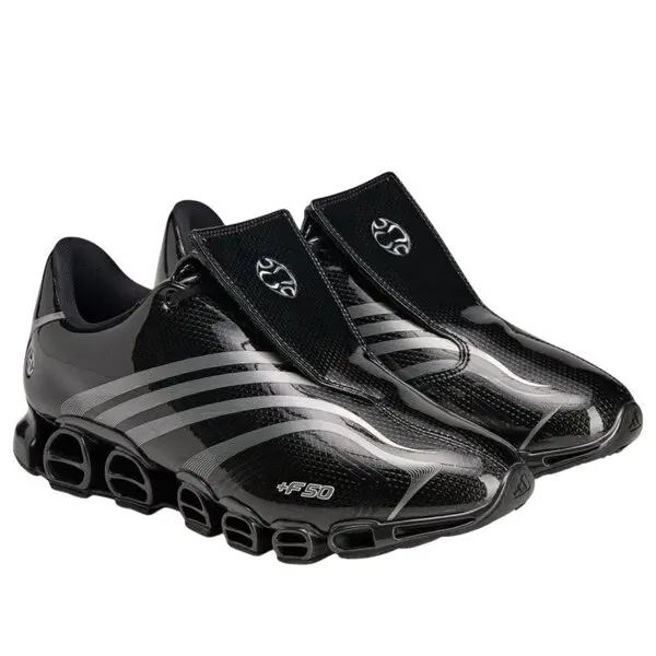 Adidas X Slam Jam F50 Megaride Sneakers - Black/metallic Silver