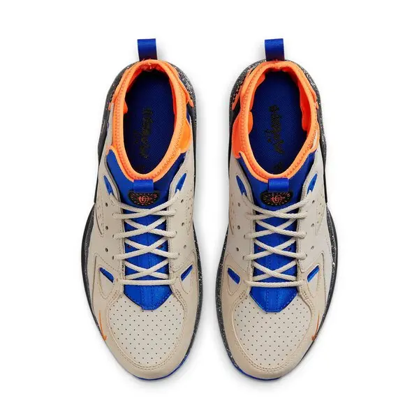 Nike Air Mowabb Og 'rattan Birch' 2021 High Top Sneakers - Brown/blue/orange