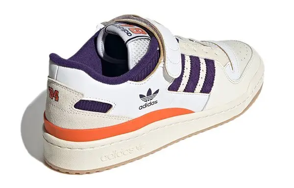 Adidas Forum 84 Low Sneakers - White/purple/orange