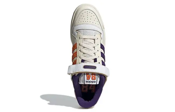 Adidas Forum 84 Low Sneakers - White/purple/orange