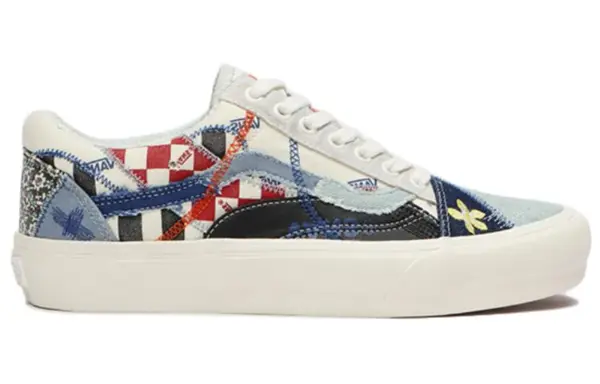 VANS Old Skool Vr3 Lx 'patchwork' Sneakers - Blue