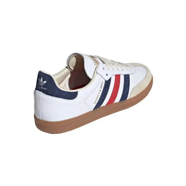 Adidas X Sporty & Rich Samba Og 'usa' Sneakers - Cloud White/night Indigo/collegiate Red