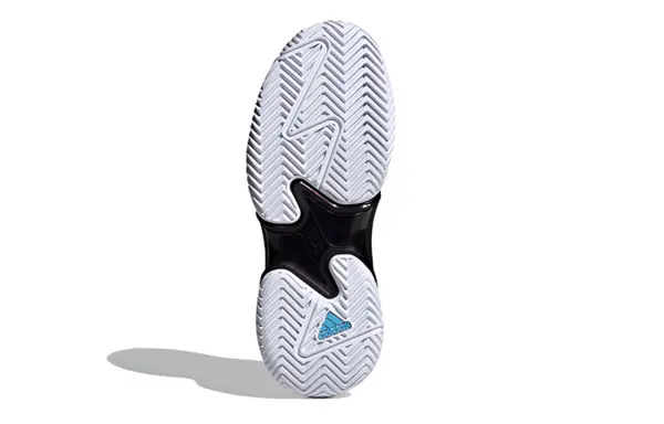 Adidas Barricade Tennis Shoes - White/silver/black