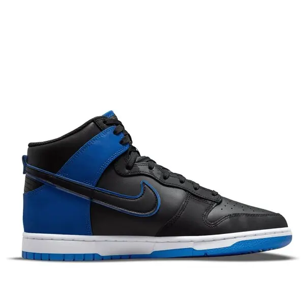 Nike Dunk High Retro Se 'hyper Royal Camo' Sneakers - Black/blue