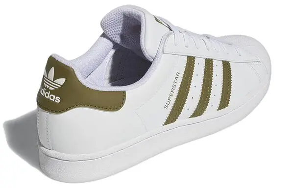 Adidas Superstar " Focus Olive" Hp5501 - White