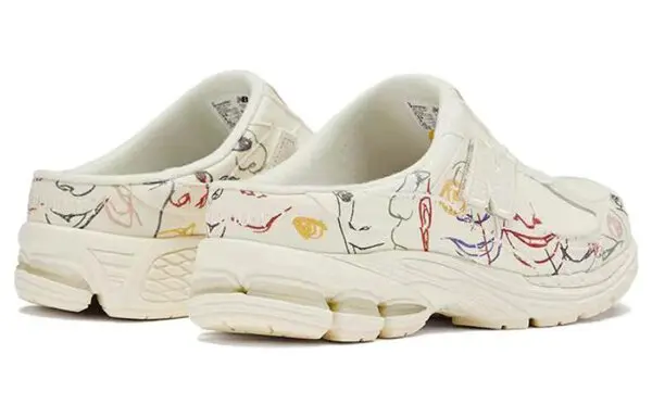 NEW BALANCE X Bryant Giles 2002r Mule "the Artists Shoe - Cream